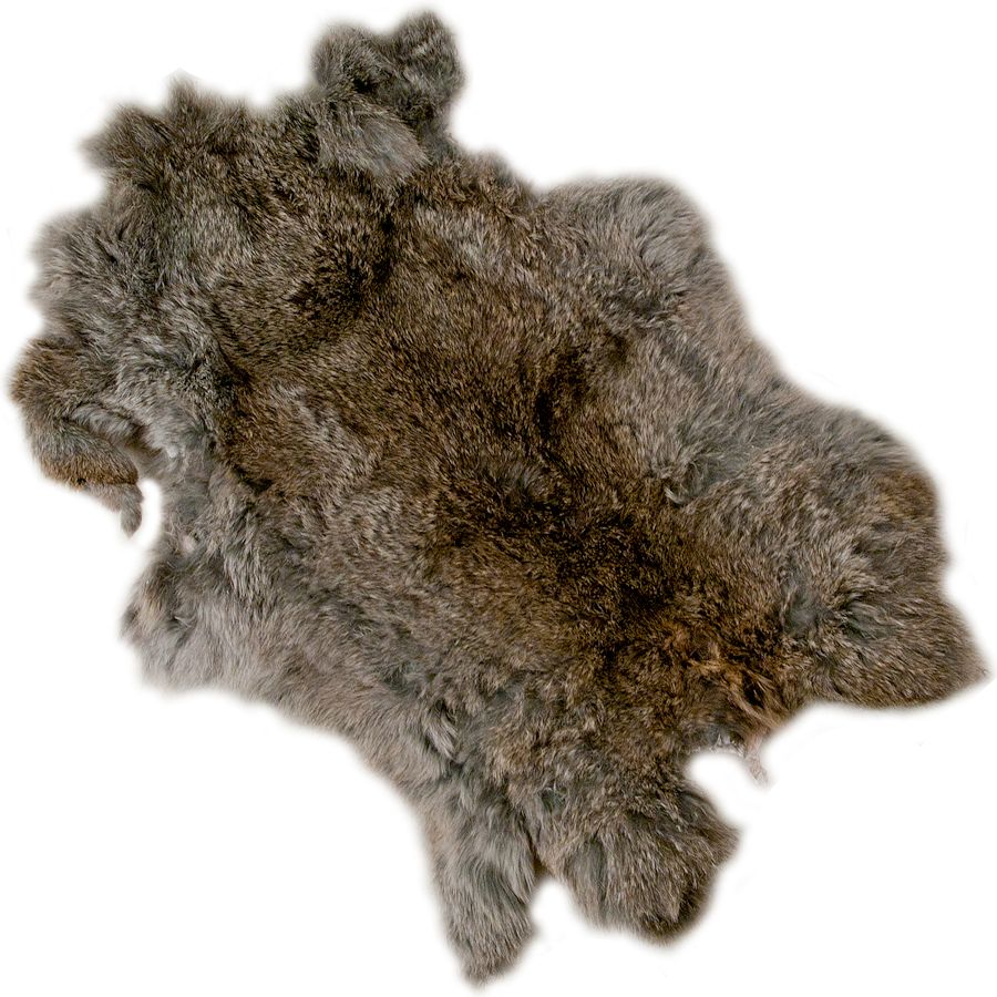 Rabbit Skins - XXLarge, Natural | Rabbit Furs | Crazy Crow Trading Post