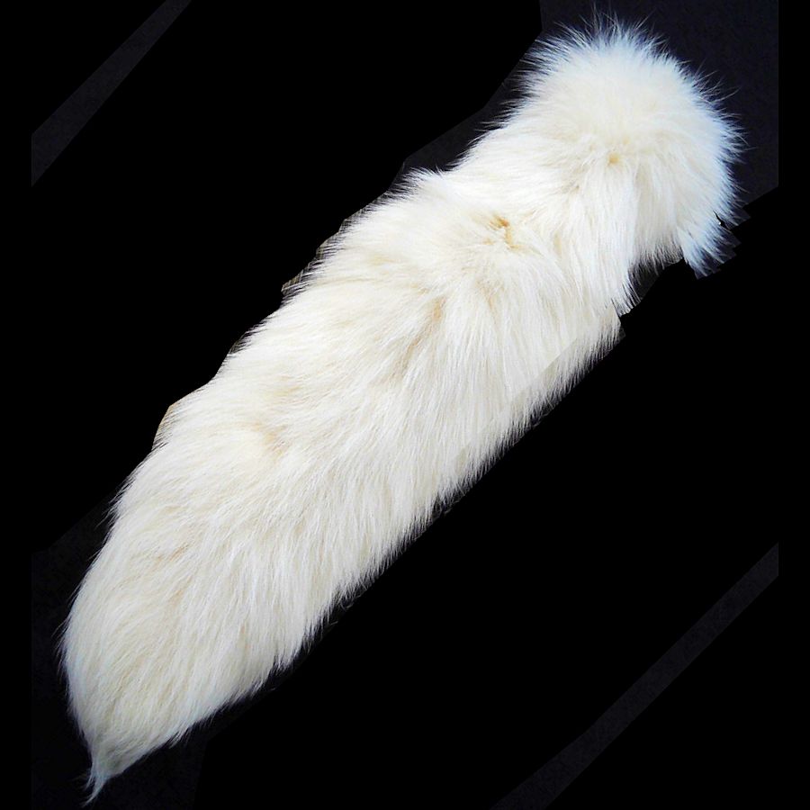Arctic Fox Tail | Crazy Crow Trading Post
