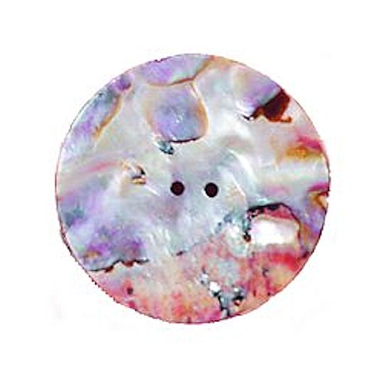 Abalone Discs - 2 Hole, 1-1/4" | Crazy Crow Trading Post