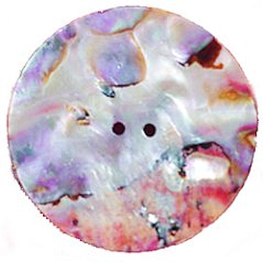Abalone Discs - 2 Hole, 3" | Crazy Crow Trading Post