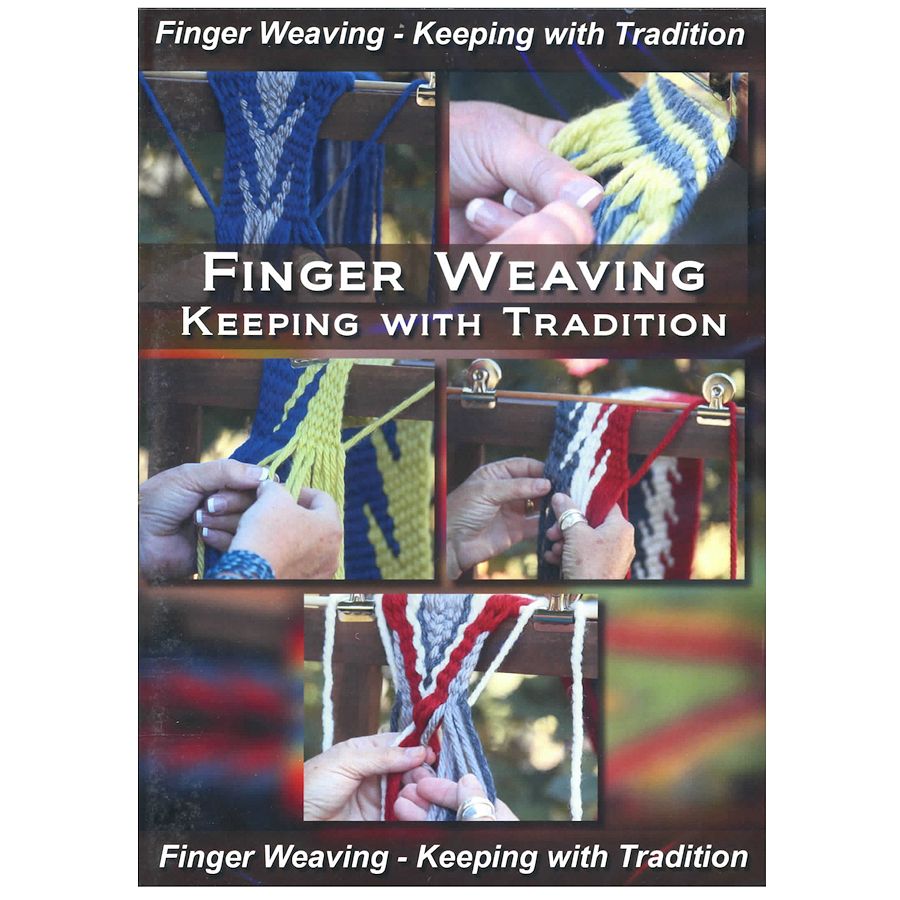 Finger Weaving Keeping With Tradition DVD | Crazy Crow Trading Post
