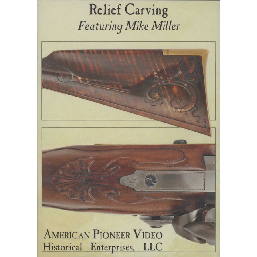 Crazy Crow Trading Post: Relief Carving DVD - Featuring Mike Miller