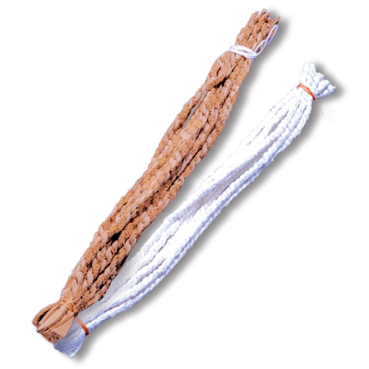 Buckskin Fringe, Hand-Rolled, 8"-10" | Buckskin | Crazy Crow Trading Post