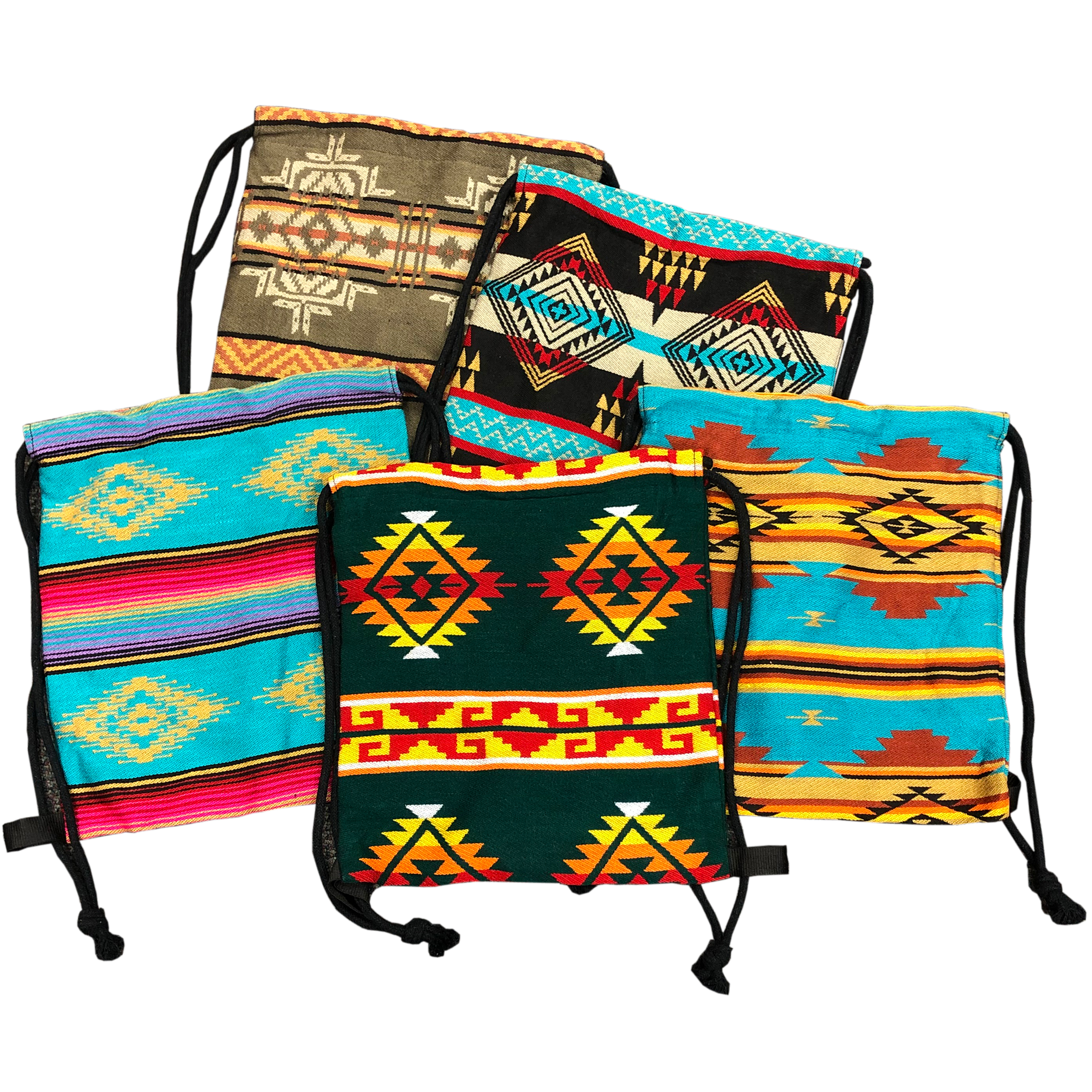 Drawstring Southwest Sack Pack | Crazy Crow Trading Post