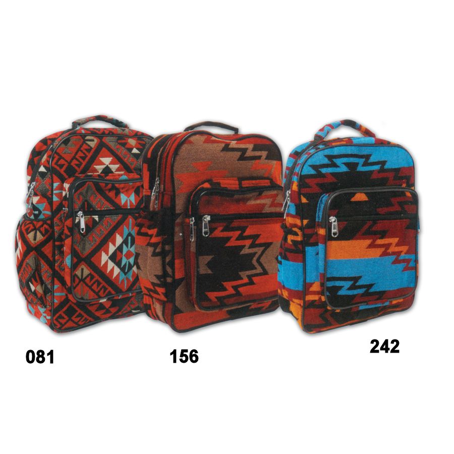 Western Style Backpack - 11" x 16" x 6.5" | Crazy Crow Trading Post