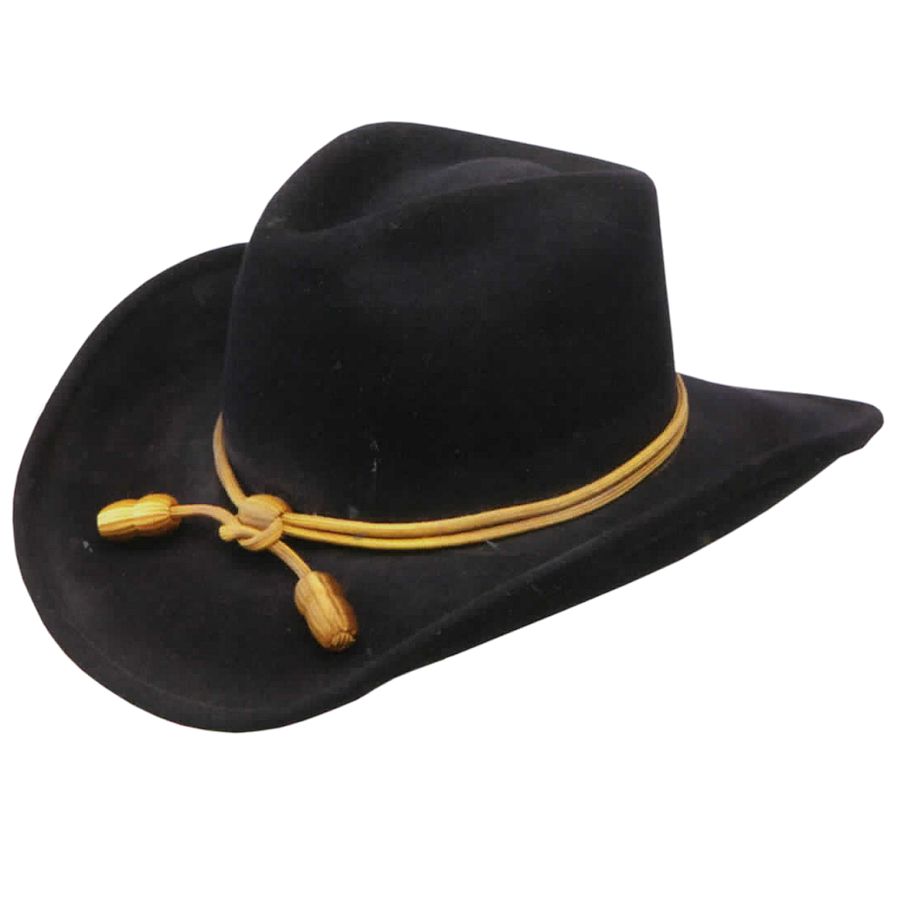 Crazy Crow Trading Post: Civil War Cavalry Hats - Black