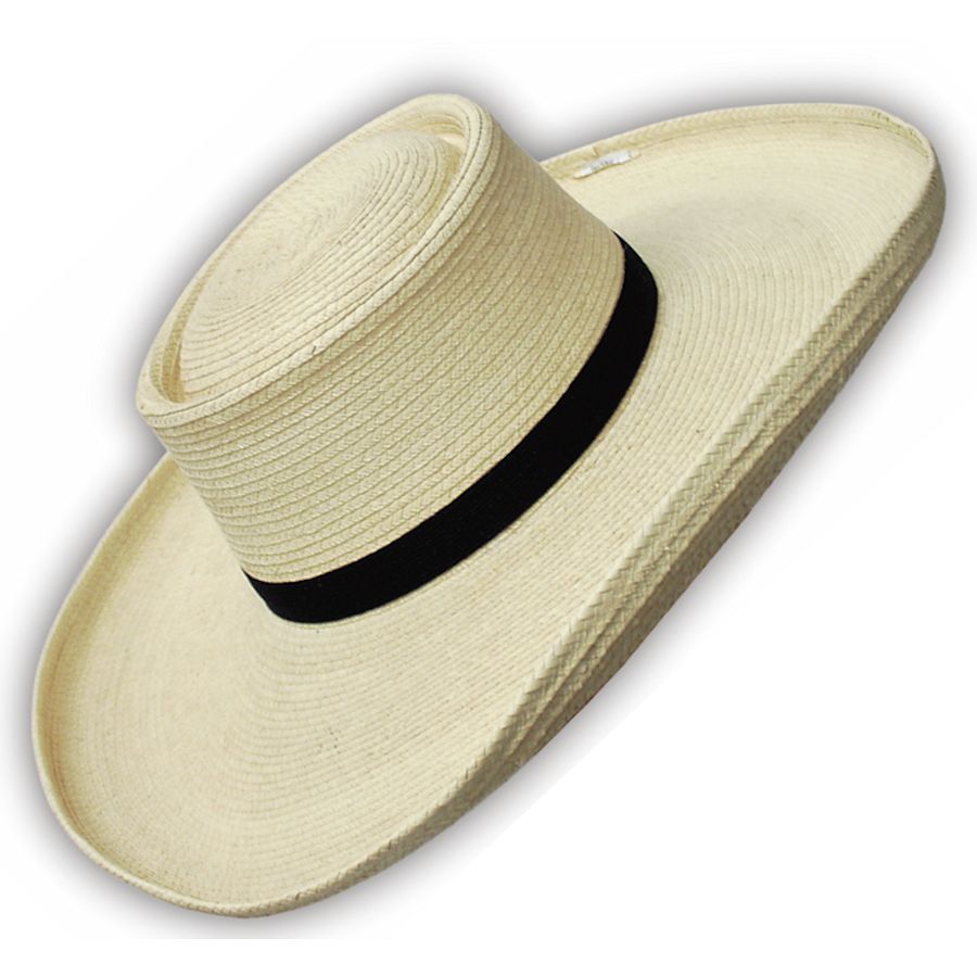 Texian Palm Leaf Hat- Palm Hat- Palm Straw Hat- Guatemalan Palm Leaf Hats