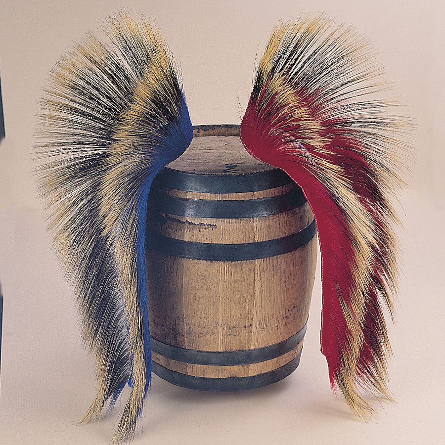 Standard Porky Roach Kit- Dyed Deer Tails | Crazy Crow Trading Post