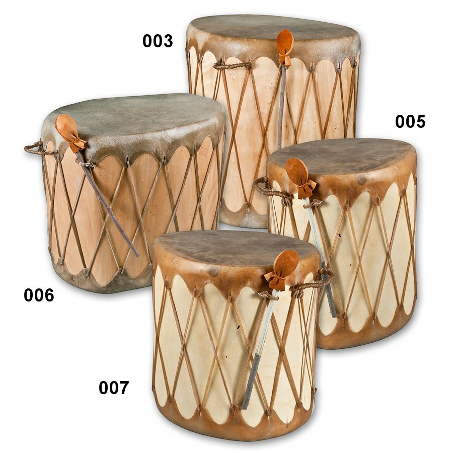 Pueblo Style Drums | Crazy Crow Trading Post