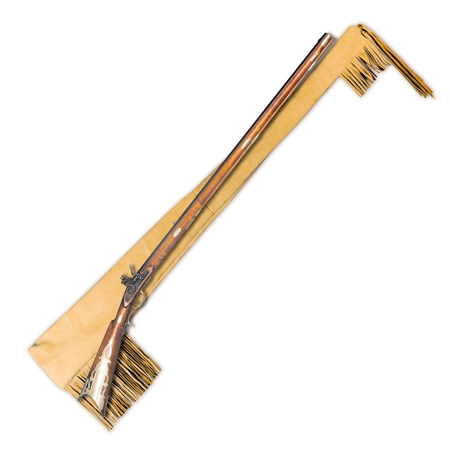 Kentucky Rifle Cover, Fringed - 62" | Gun Cases | Crazy Crow Trading Post