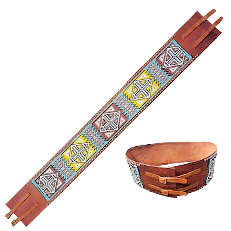 Crazy Crow Trading Post: Straight Dancer Belt Kit with Spots