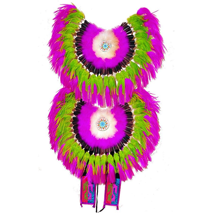 Regular Oklahoma Hackle Bustle Kit (5"-6") | Crazy Crow Trading Post