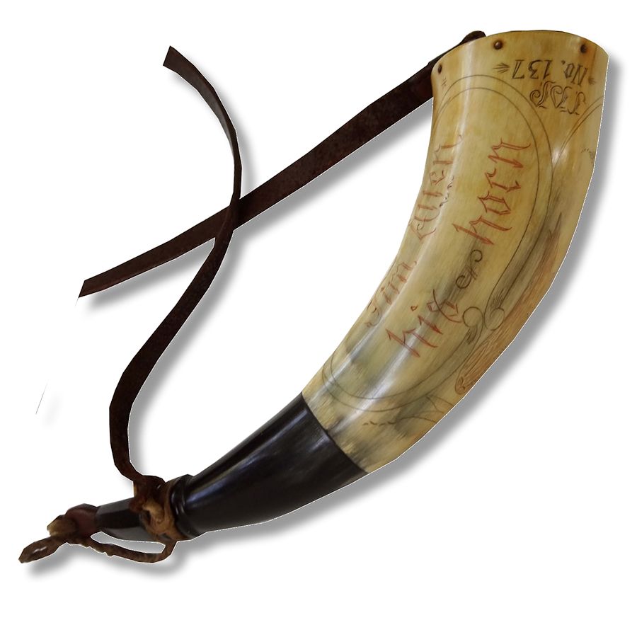 Scrimshaw Quality Powder Horn Kit, 10" - 14" | Crazy Crow Trading Post