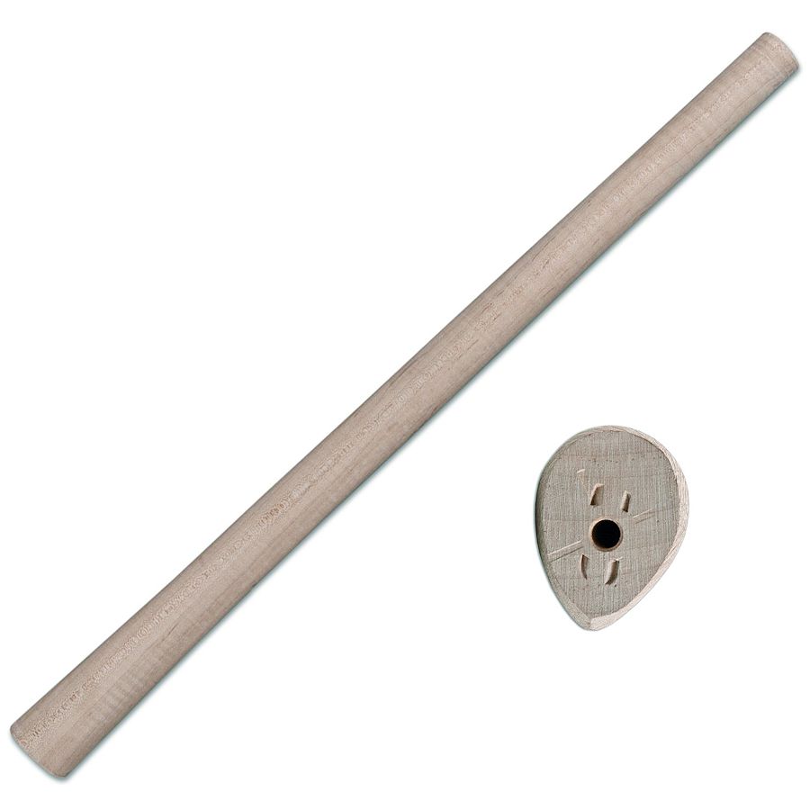 Crazy Crow Trading Post: Premium Curly Maple Tomahawk Handles - 24" Drilled