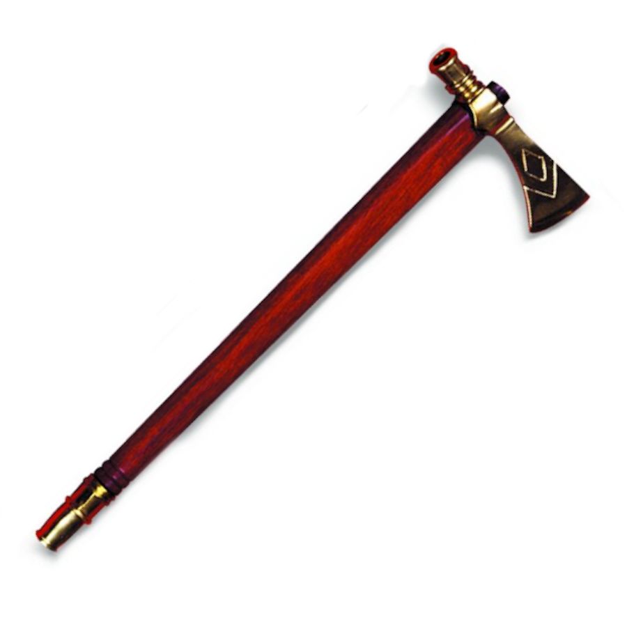 Miniature Brass Smoking Hawk | Crazy Crow Trading Post