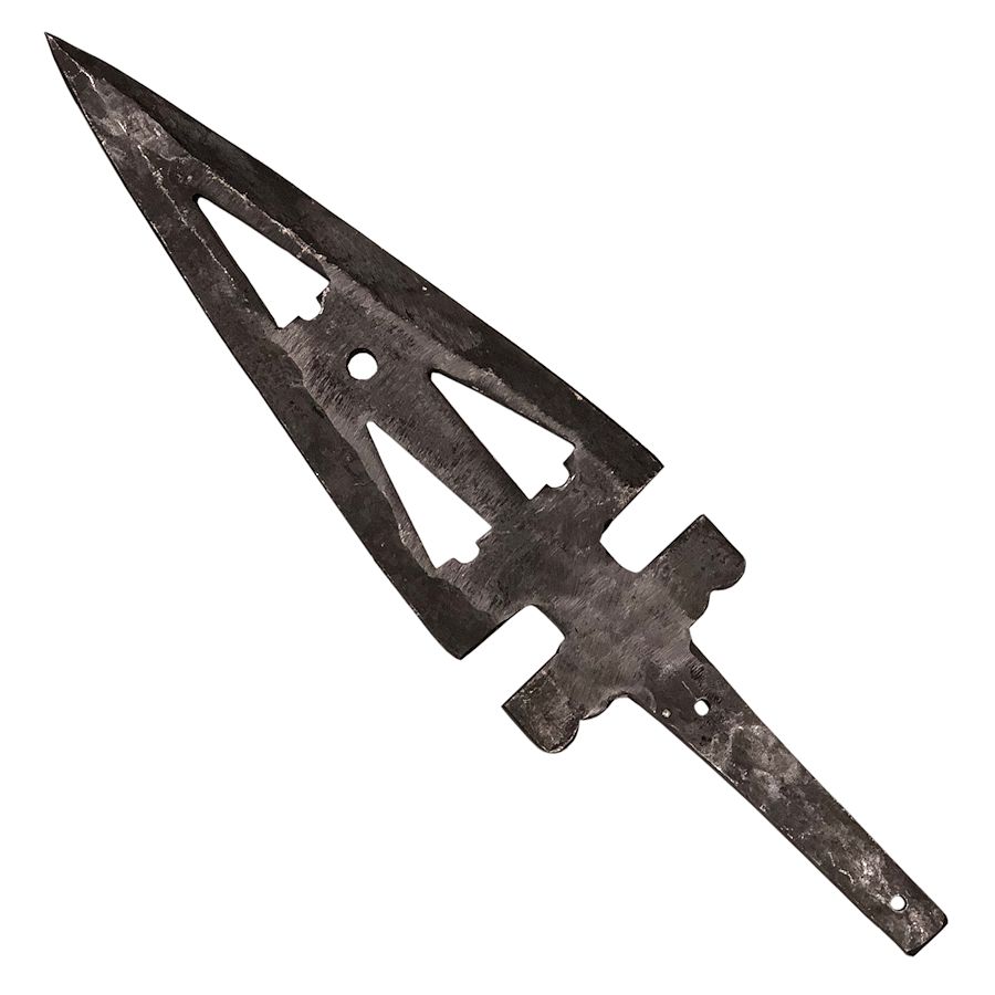 Powder River Pierced Lance Head - 12+" | Crazy Crow Trading Post