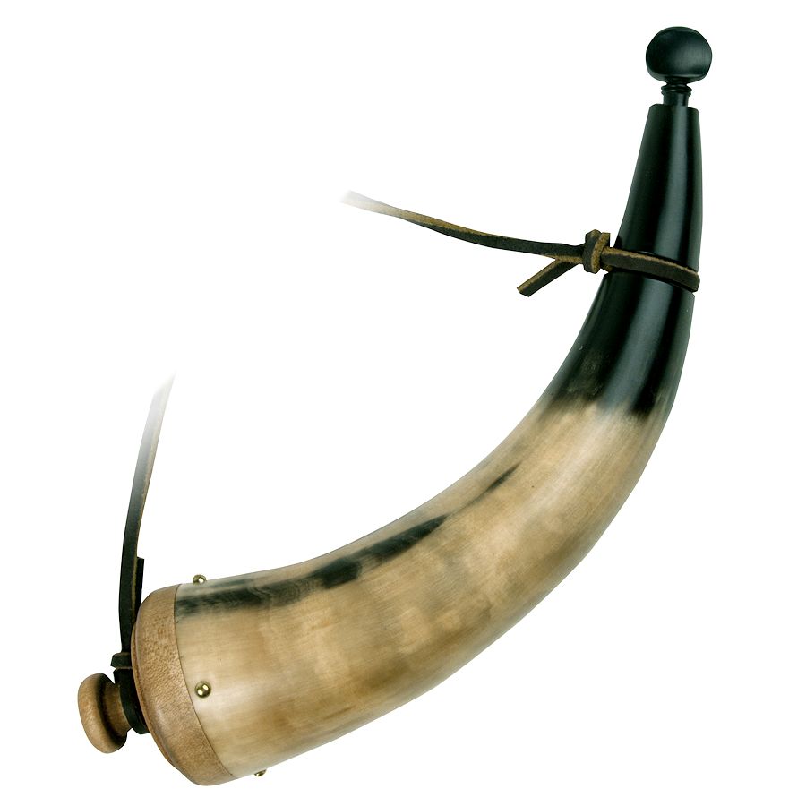 Southern Appalachian Horns - Med Powder Horn - 9-11" | Crazy Crow ...