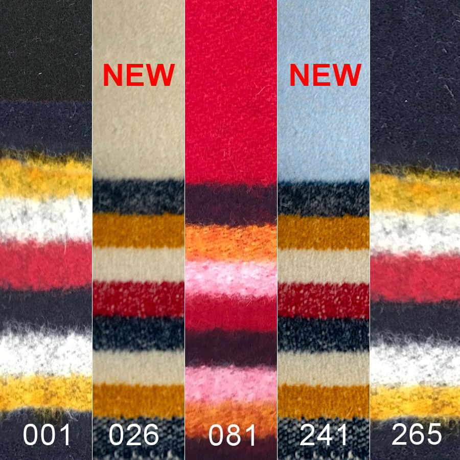Rainbow Selvedge 100% Wool Broadcloth | Crazy Crow Trading Post