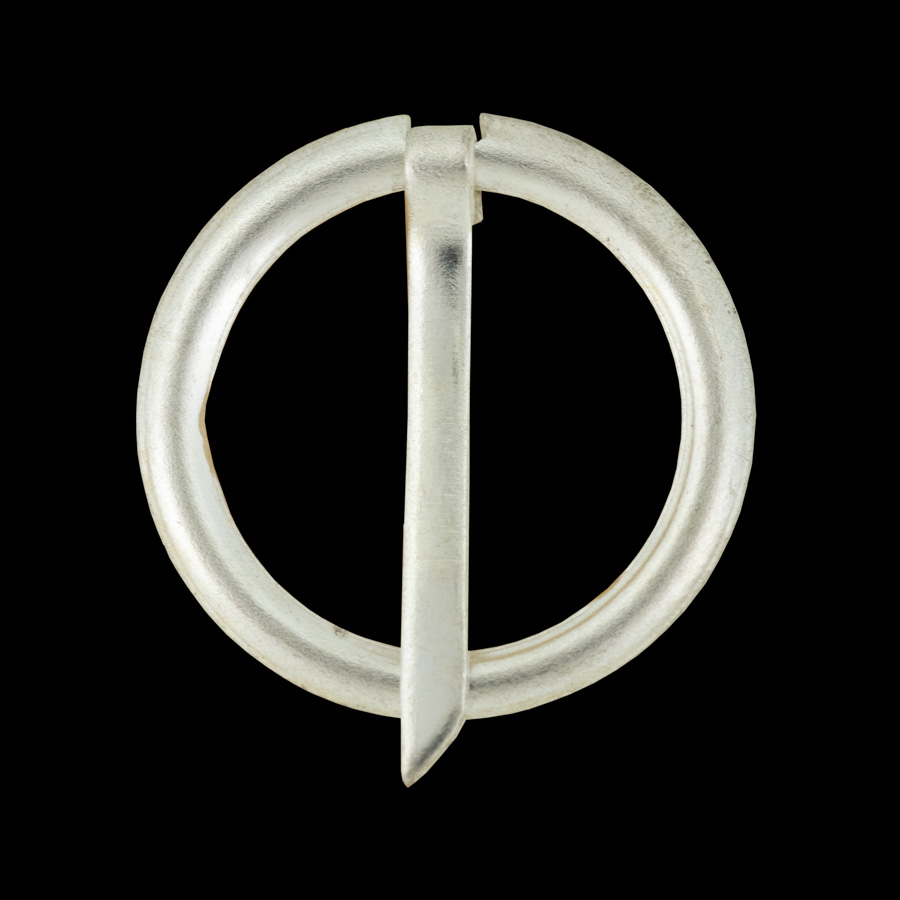 Ring Brooches - 1" Sterling Silver | Crazy Crow Trading Post