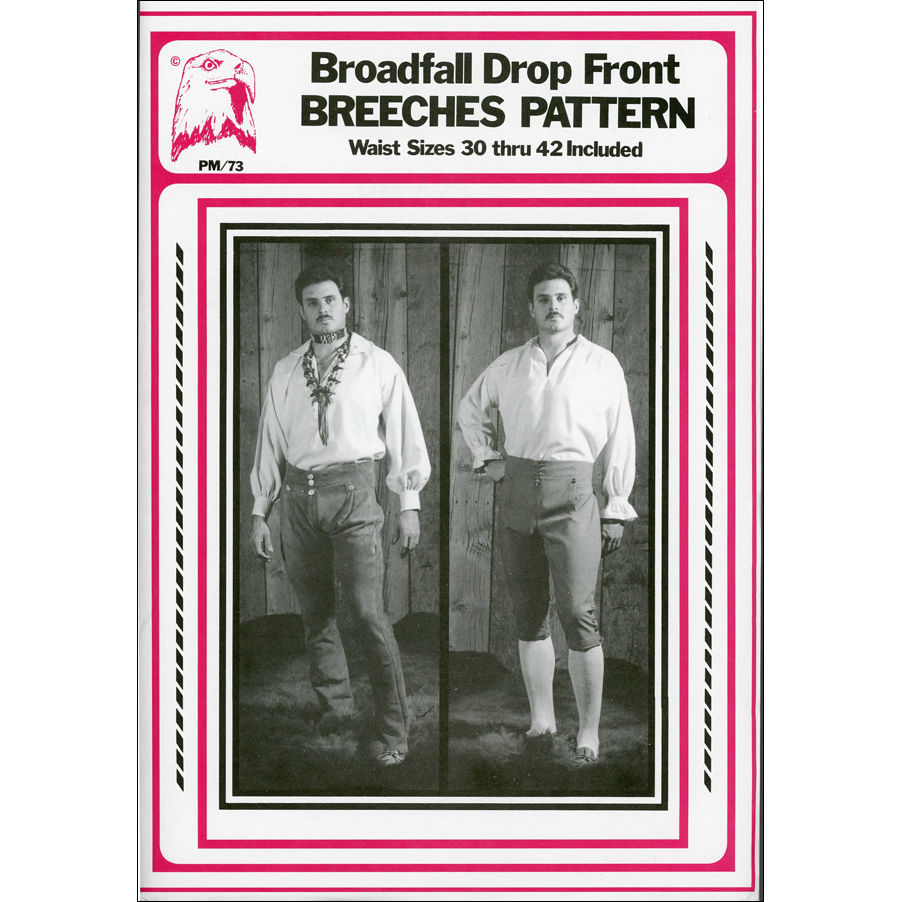 Broadfall Drop Front Breeches Pattern | Crazy Crow Trading Post