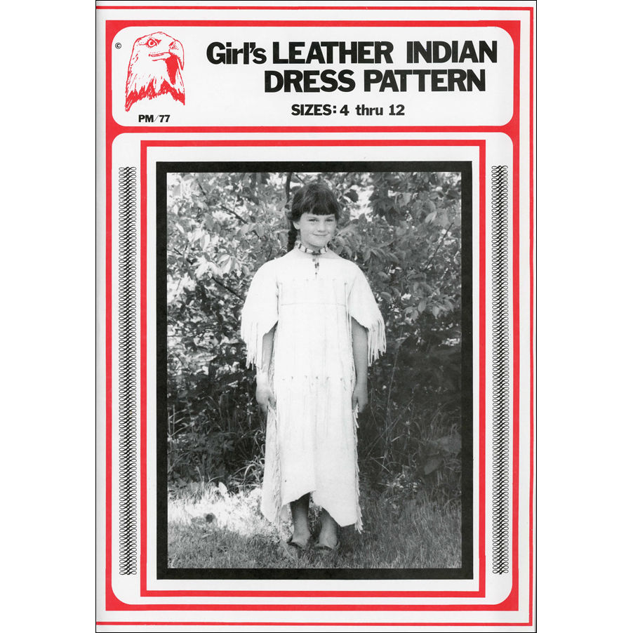 Girl s Indian Dress Pattern | Crazy Crow Trading Post