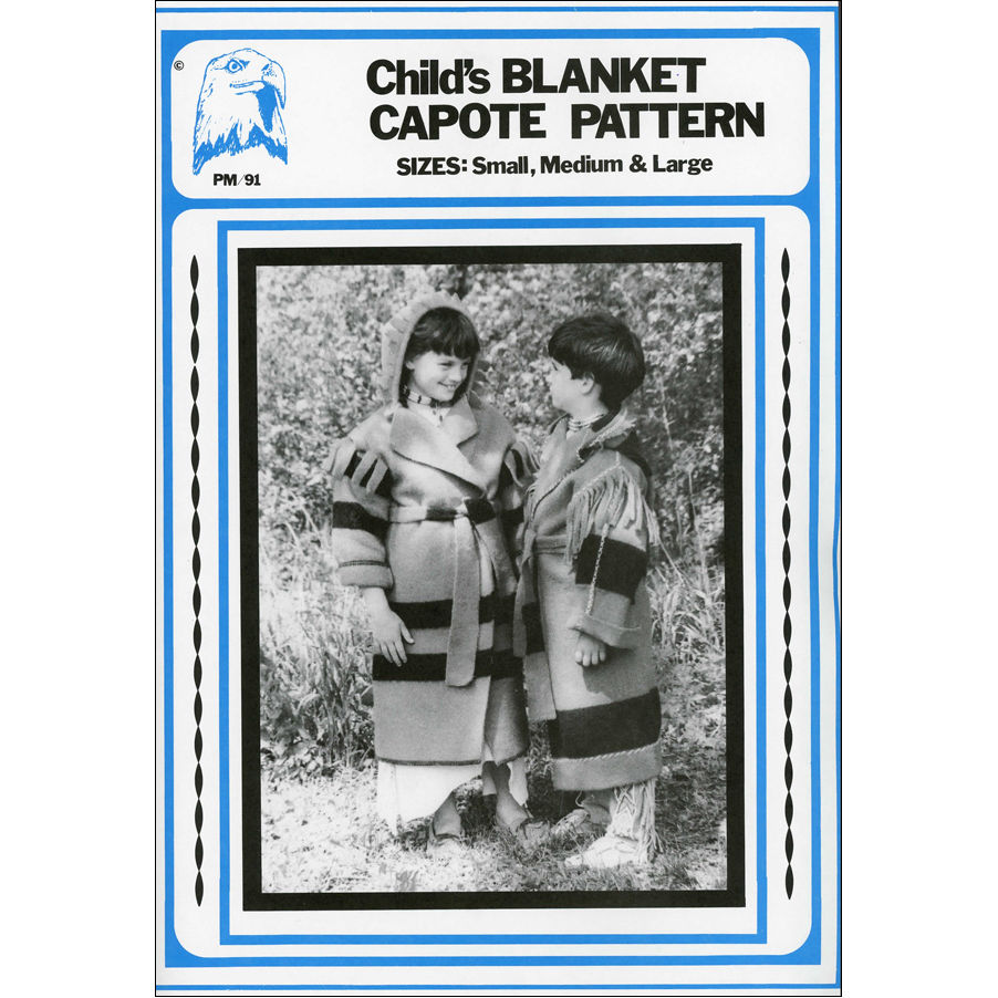 Child s Blanket Capote Pattern | Crazy Crow Trading Post