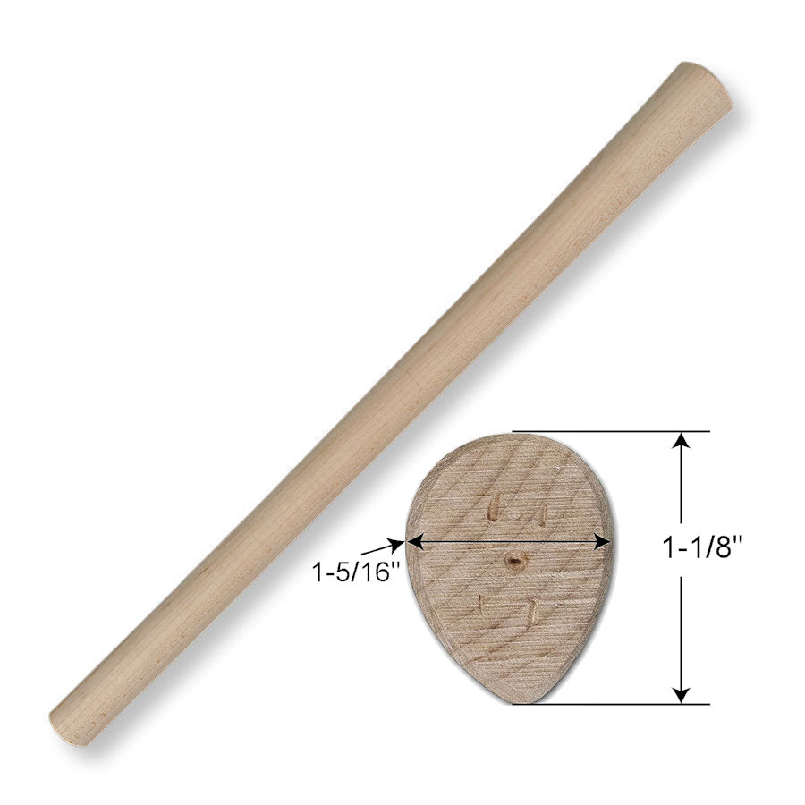 Curly Maple Handle for Mouse Hawk | Tomahawk Handles | Crazy Crow ...