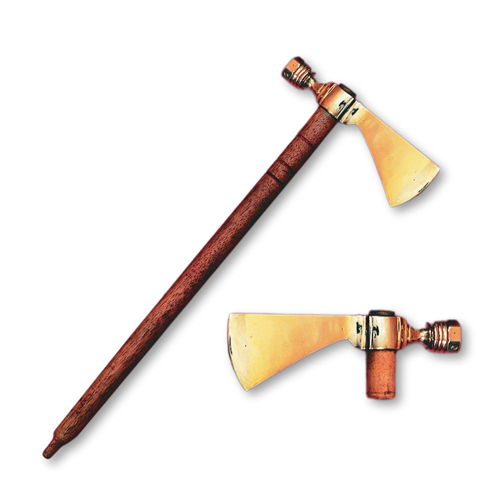 Polished Iron Smoking Hawk French Trader Octagonal Bowl Style | Crazy ...