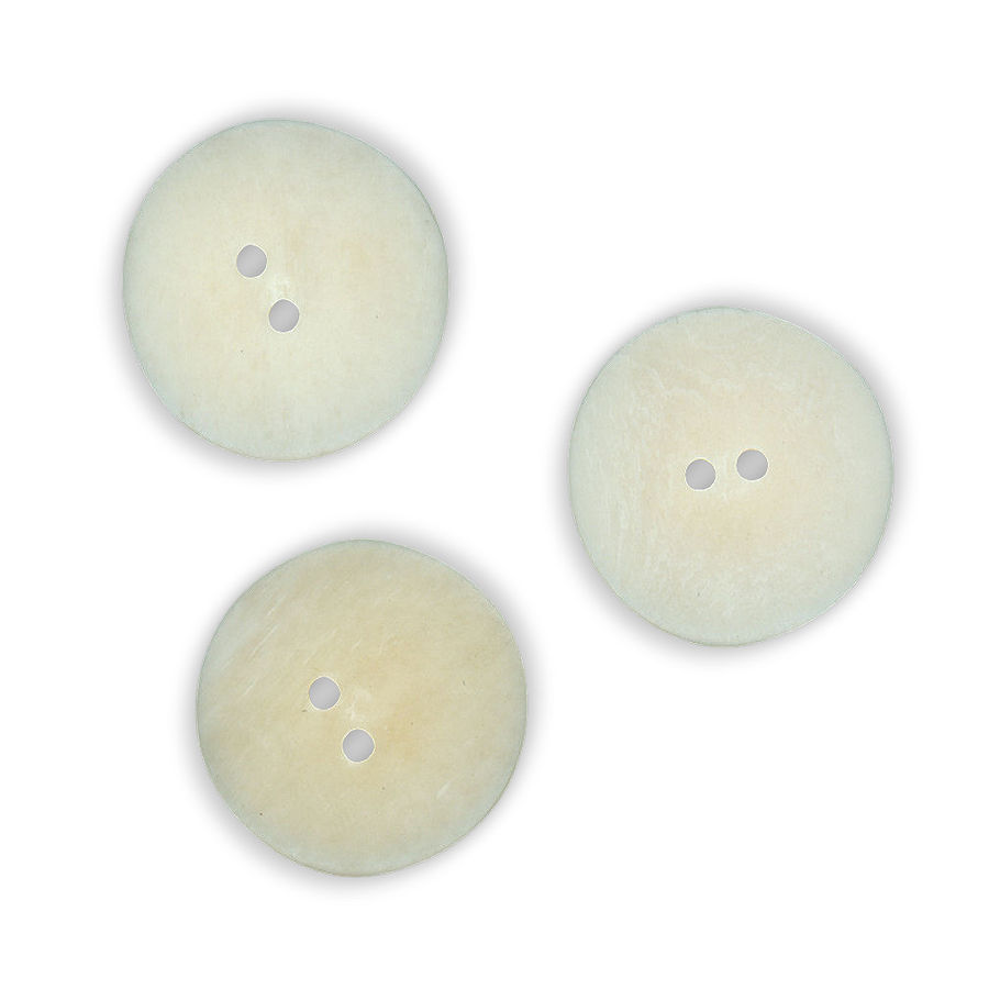 Handmade Bone Buttons - 1" | Crazy Crow Trading Post