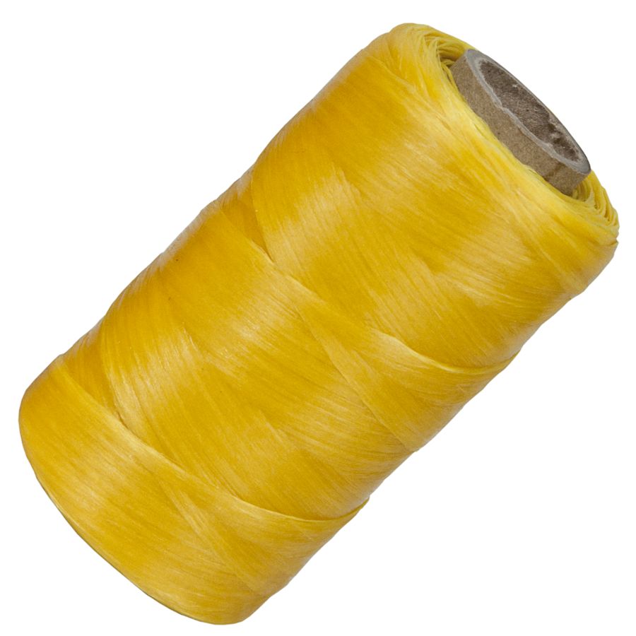 Crazy Crow Trading Post: Simulated Sinew - Yellow (8 oz Spool)