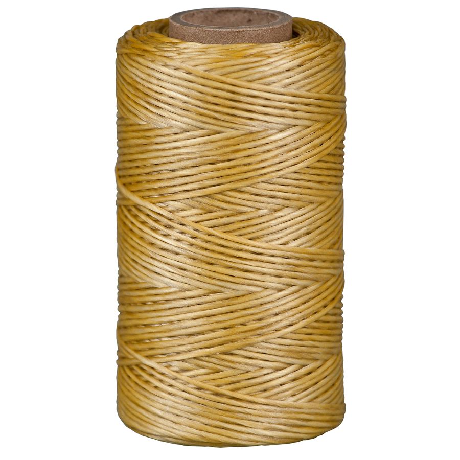 Crazy Crow Trading Post: Simulated Sinew Round - 8 oz Spool, Natural