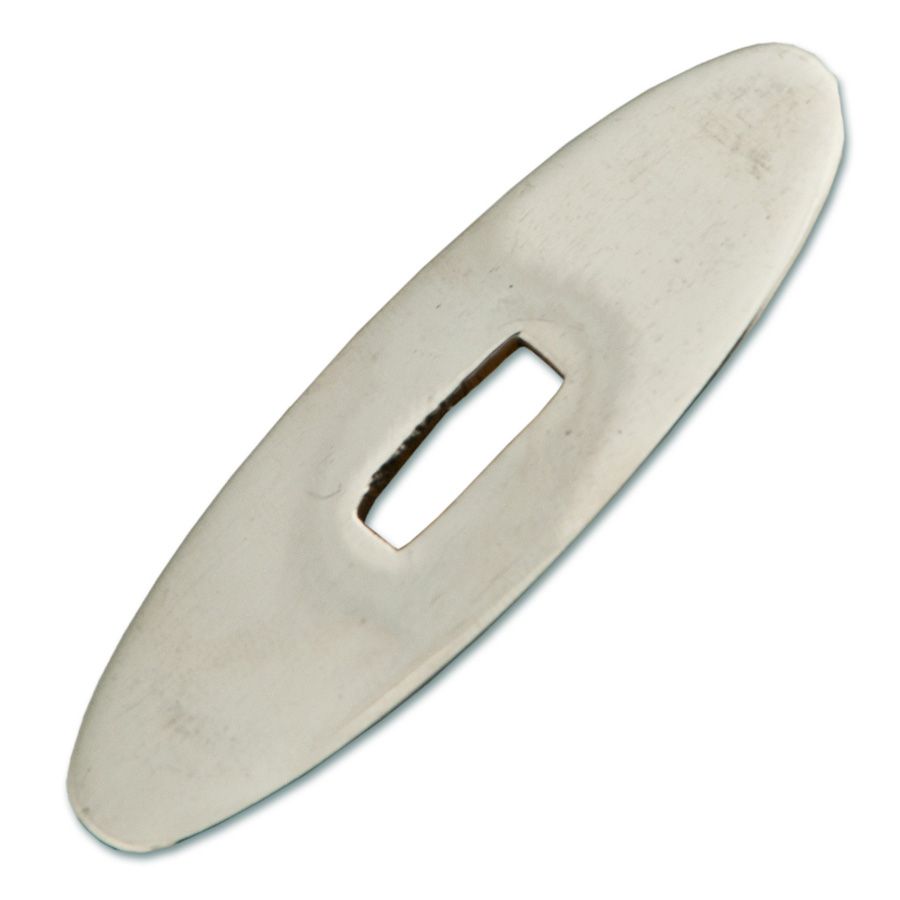 Gambler's Dirk Nickel Silver Knife Guard | Crazy Crow Trading Post