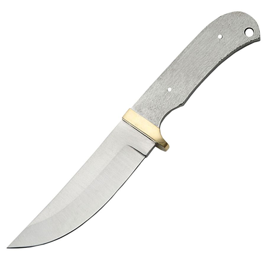 Crazy Crow Trading Post: Drop Point Blade w/Guard, 4-1/2" (8-3/4" Overall)