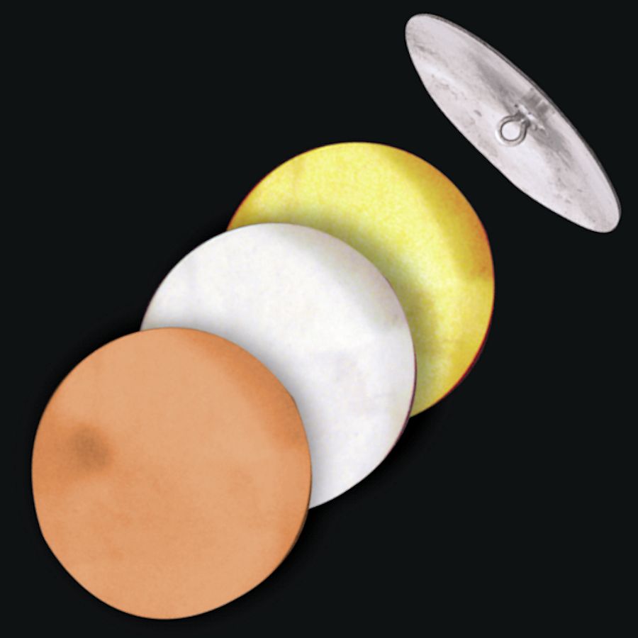 Conchos - Northern Style Polished, 3" | Crazy Crow Trading Post