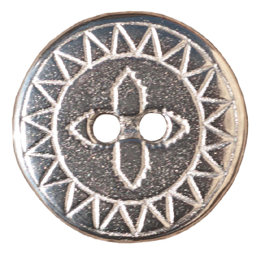 Pewter Buttons - Button Pewter-2 Hole 3/4’’