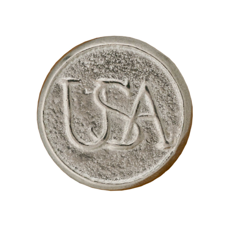 Pewter Buttons - Button Pewter USA 1/2”
