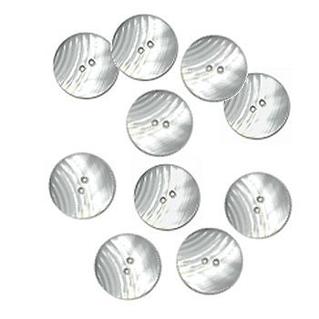 Trocha Shell Buttons - 3/4" | Crazy Crow Trading Post