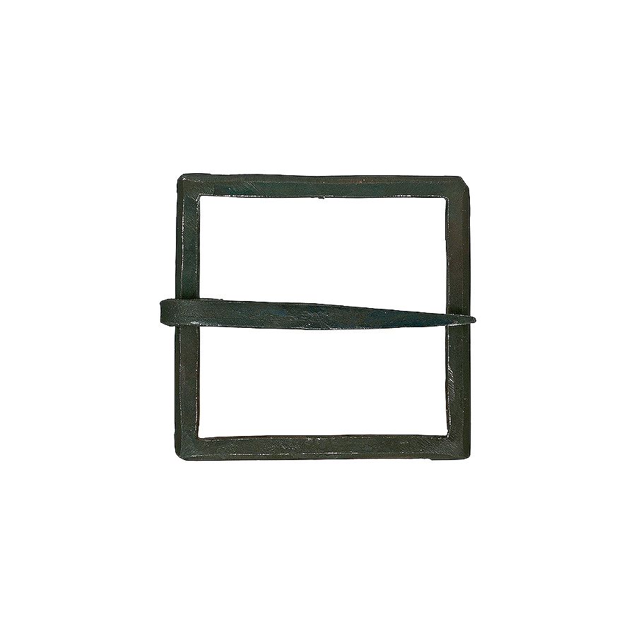 18th Century Hand Forged Buckles - 3/4" Square, No Center Bar