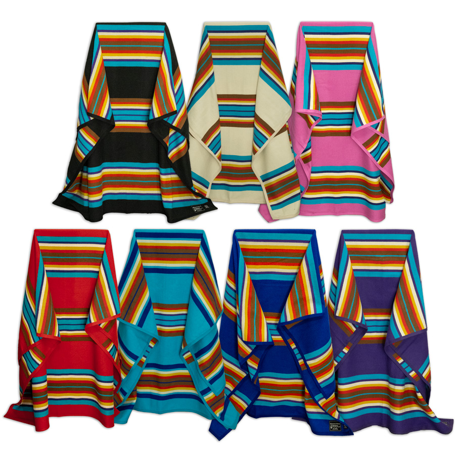 Missouri River Serape Blankets, 60"x82" | Crazy Crow Trading Post