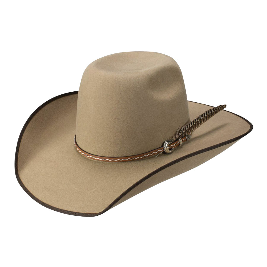 Rockland Cowboy Hat - 5-1/4" Crown, 4-1/4" Brim | Crazy Crow Trading Post