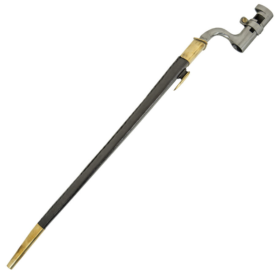 Enfield Civil War Socket Bayonet with Scabbard | Crazy Crow Trading Post