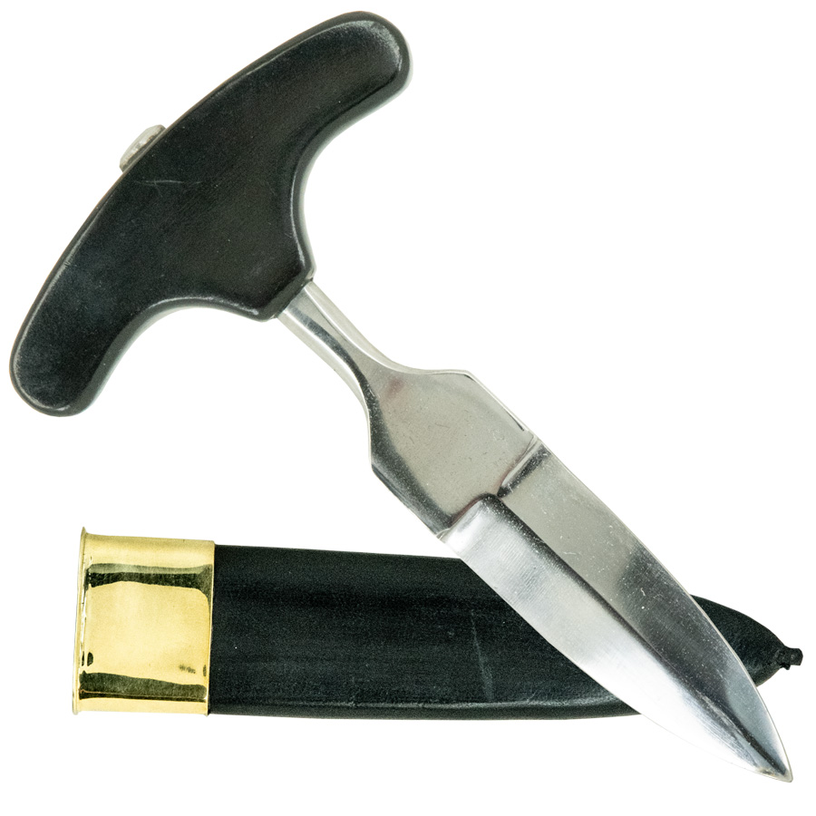 New Orleans Push Dagger - 3.5" Double Edge Blade | Crazy Crow Trading Post