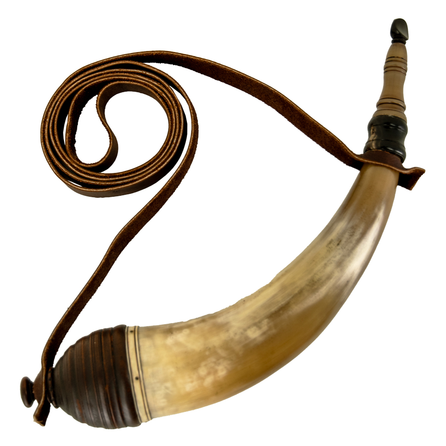 Leather Powder Horn Strap, 5/8" x 68" | Black Powder Supplies | Crazy ...