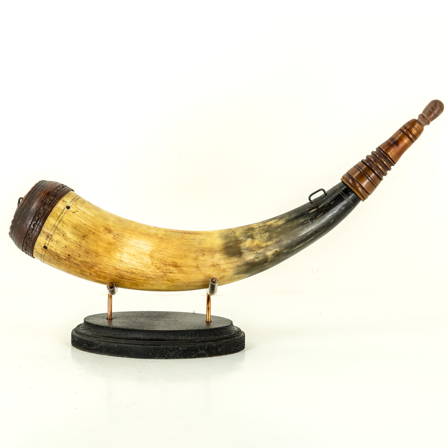 Southern Appalachian Horns - Med Powder Horn - 9-11" | Crazy Crow ...
