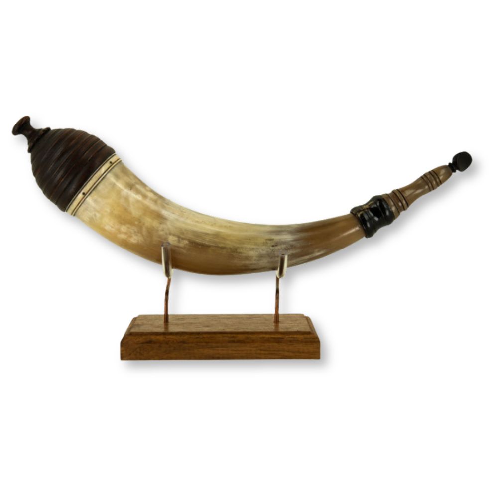 Southern Appalachian Horns - Med Powder Horn - 9-11" | Crazy Crow ...