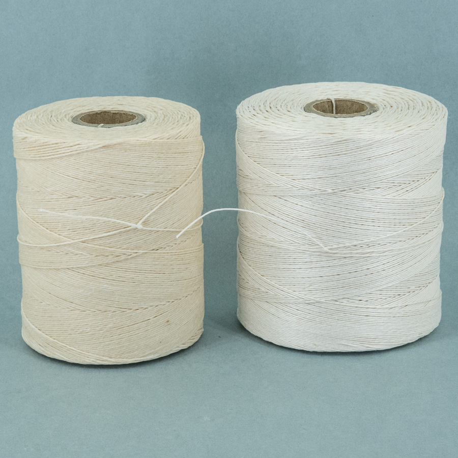 Heavy Linen Thread, 3-Cord, Waxed | Craft Thread | Crazy Crow Trading Post
