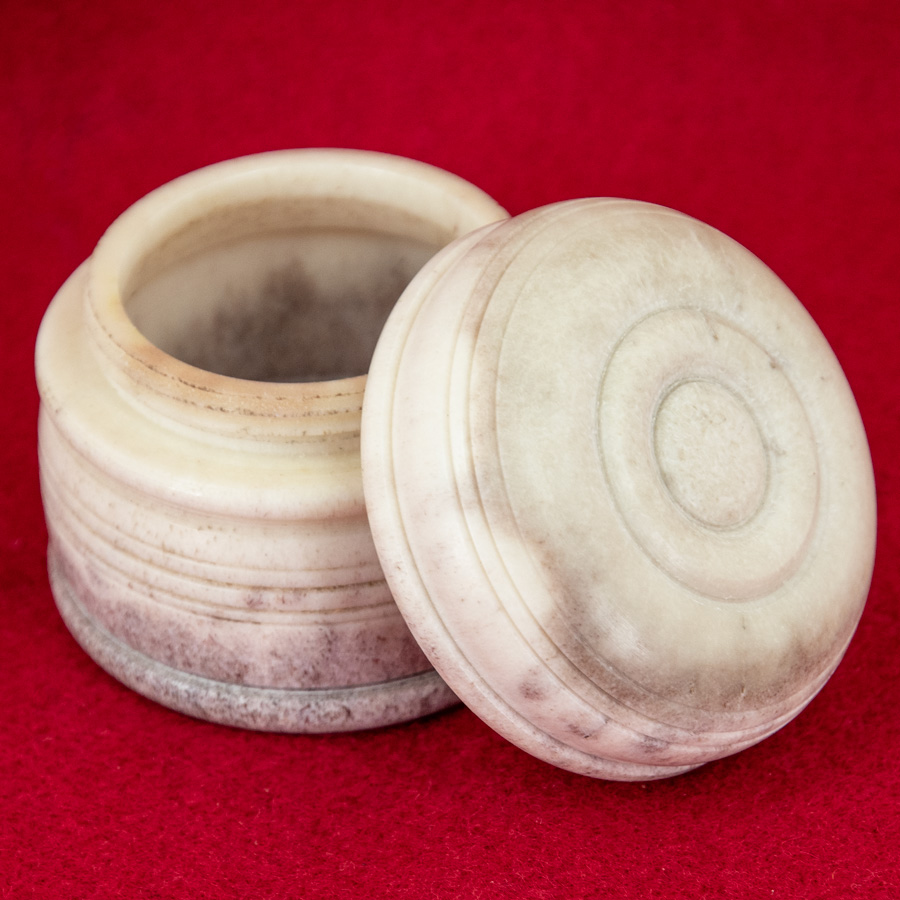 Moose Antler Box with Threaded Lid | Asst Sizes | Crazy Crow Trading Post