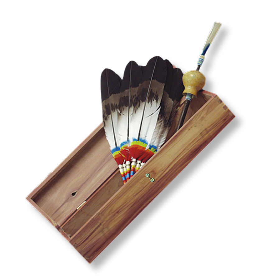 Cedar Church Box - 18" x 5" x 5" | Crazy Crow Trading Post