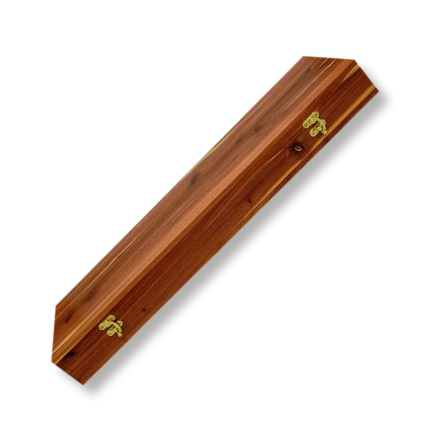 Cedar Flat Fan Box 22-3/4x7-3/4x2-3/4 | Crazy Crow Trading Post