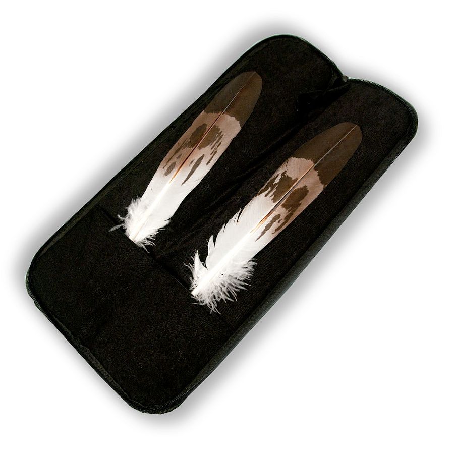 Roach Feather Case - 5-3/4" x 18" | Crazy Crow Trading Post